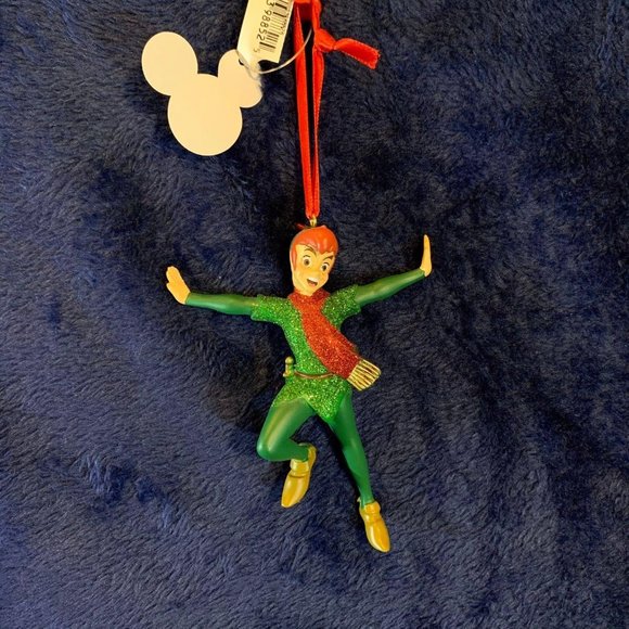 Disney | Holiday | Disney Parks Peter Pan Holiday Christmas Ornament ...